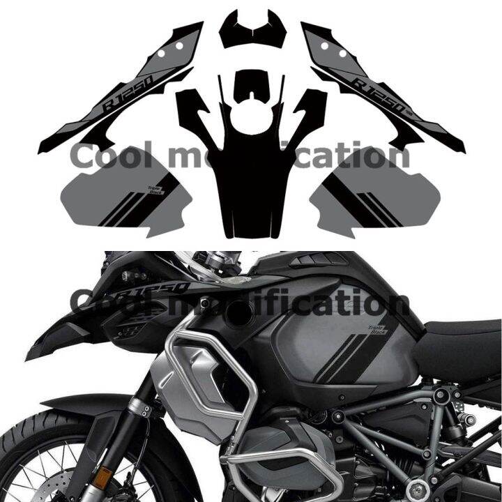 Motorcycle Parts Body Fairing Stickers For BMW GS 40 Years R1200GS ADV ...