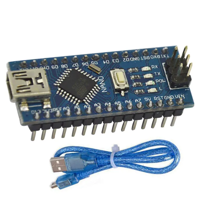 Nano V3.0, Nano Board Atmega328p 5v 16m Micro-controller Board Compatible With Arduino Ide ...