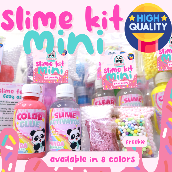 MINI SLIME KIT by Slime Panda Panda Slimes PH | Lazada PH