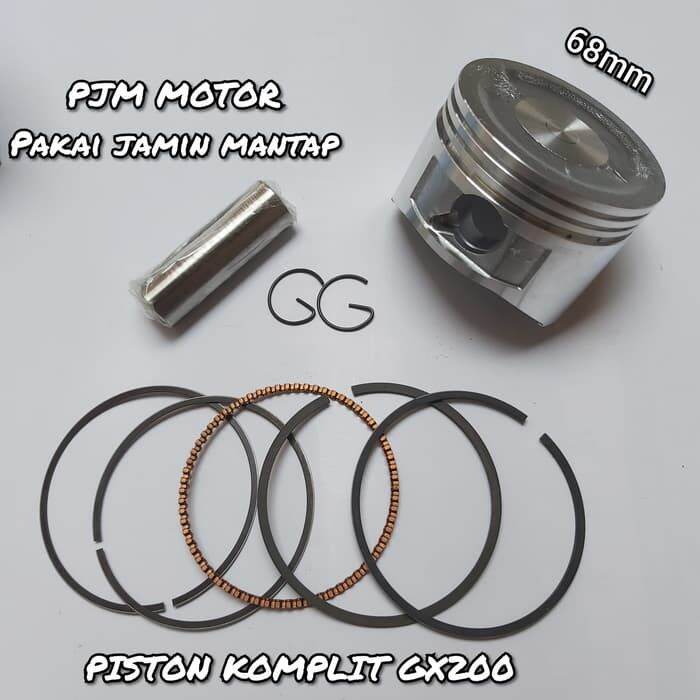 Piston Seher Komplit Mesin Gx200 6.5Hp Mesin Genset 2kw 4kw | Lazada Indonesia