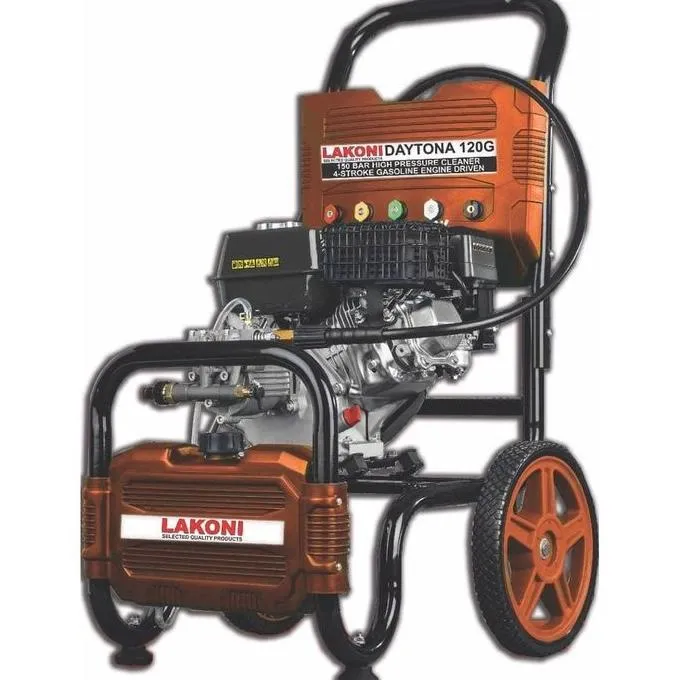 LAKONI DAYTONA 120G HIGH PRESSURE CLEANER 150 BAR 4 STROKE ENGINE GAS ...