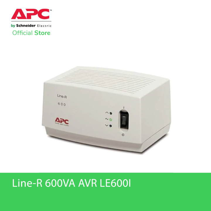 APC Line-R 600VA Automatic Voltage Regulator,LE600I | Lazada Singapore