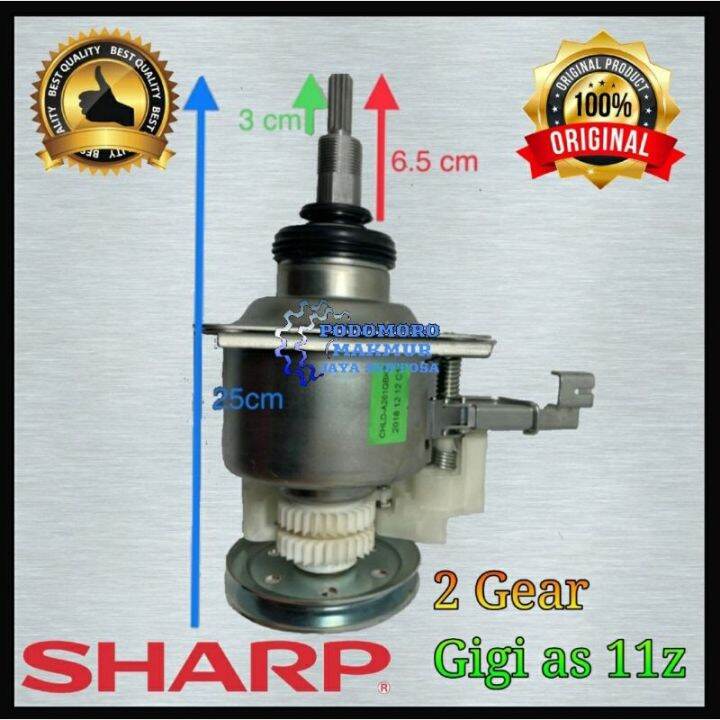 gearbox gerbok mesin cuci top loading sharp | Lazada Indonesia
