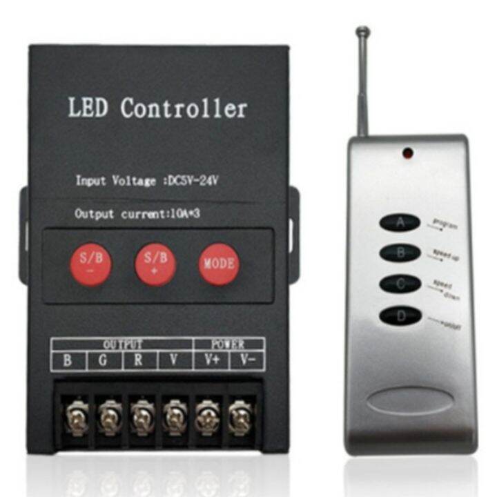 30A Led Controller IR Remote Big Power 360W BT Controller for RGB Strip ...