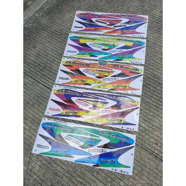 Promotions Wave S 125 Thailand Sticker Decals 2002 | Lazada PH