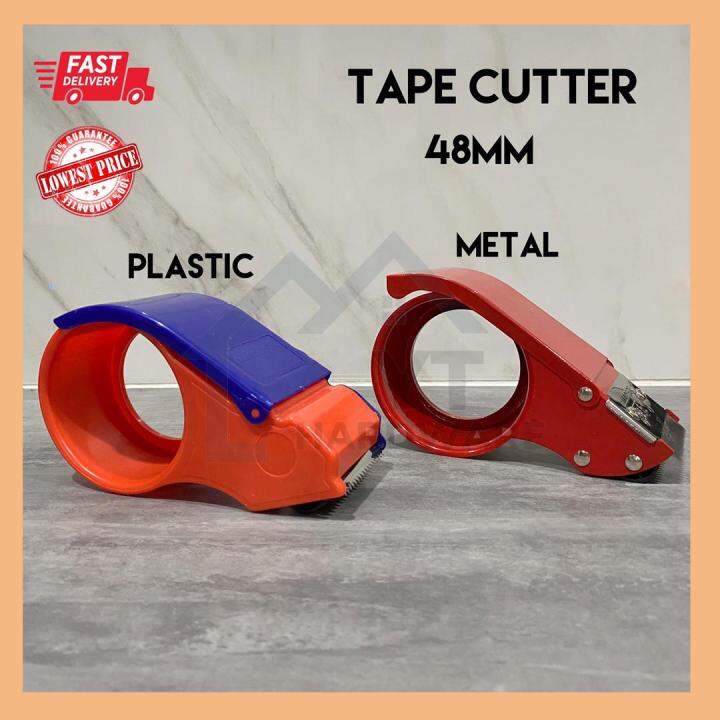 [READY STOCK] 48mm Tape Sealer Cutter Metal Tape Cutter Plastic Tape ...