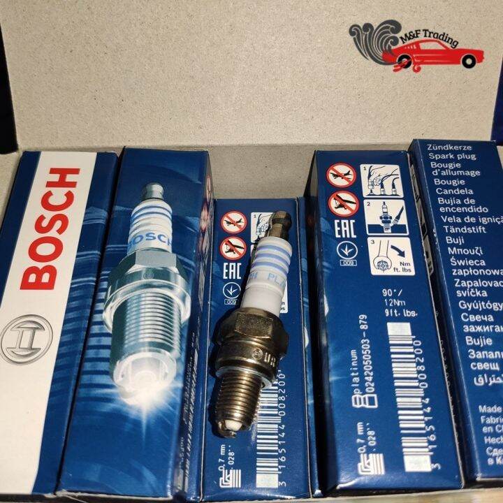 BOSCH UR4AP Platinum Spark Plug (Mio Sporty XRM 110 Honda Wave 110 or ...