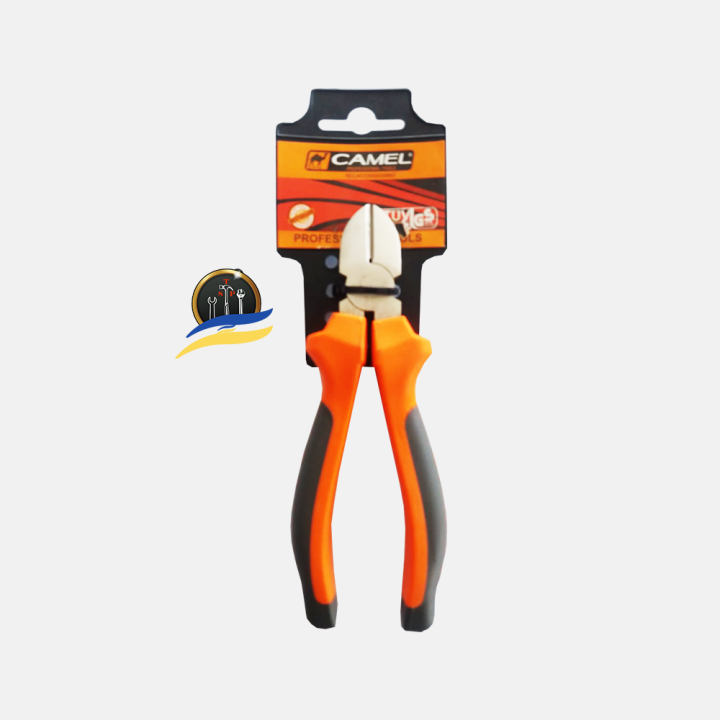 Tang Potong Gagang Lapis Karet Ukuran 6 Inch Camel Diagonal Cutting ...