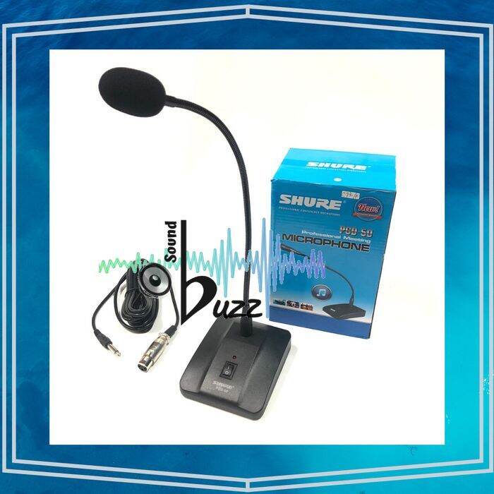 Professional Meeting Microphone SHURE PGD 50 Mic Meja | Lazada Indonesia