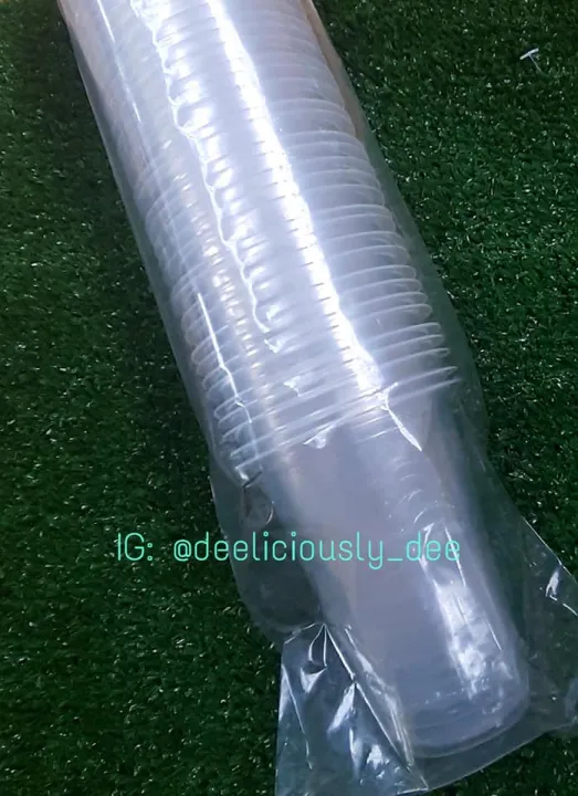 Cup Plastik/ Gelas Plastik Gelas Kopi Aqua 8 oz (220ml) - pak | Lazada ...