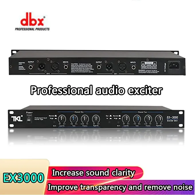 DBX EX-3000 Processor Professional Audio Aural Exciter Type EX3000 ...