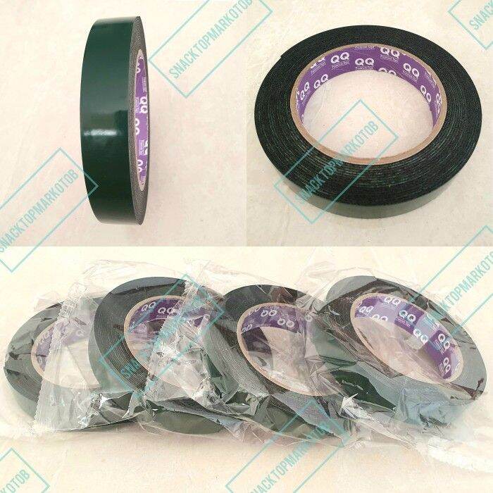 QQ Lakban Double Foam Tape 1 Inch 5 Meter Premium Tape | Lazada Indonesia