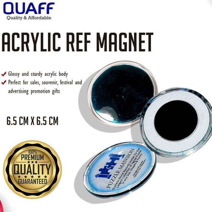 Acrylic Ref magnet CIRCLE or SQUARE sold per PIECE | Lazada PH