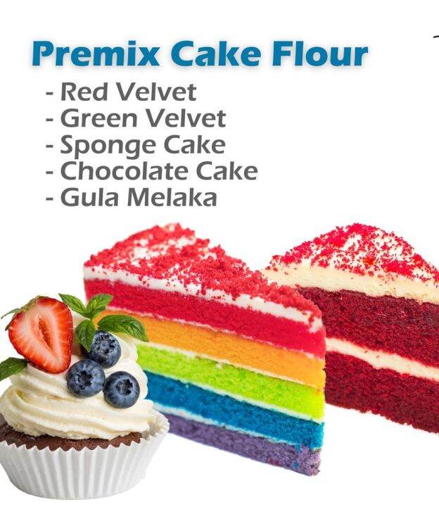 [500 gram] Puratos Cake Waffle Baking Premix Flour Tepung Kek | Lazada