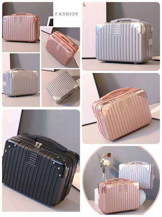 14" INCH LUXURY COSMETIC TRAVEL HAND BAG / MAKEUP BAG BEG MEKAP LADIES ...