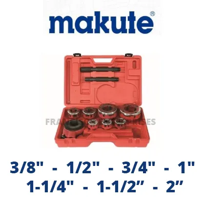 Makute 7pcs Manual Ratchet Pipe Threader (Pang Traha) | Lazada PH