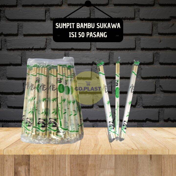 SUMPIT BAMBU PANDA + TUSUK GIGI 50PSG / SUMPIT STERIL 50PASANG | Lazada ...