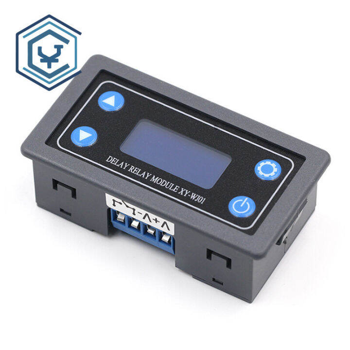 1pcs Wj01 Led Digital Delay Relay Switch Module Delay Trigger Cycle 6227