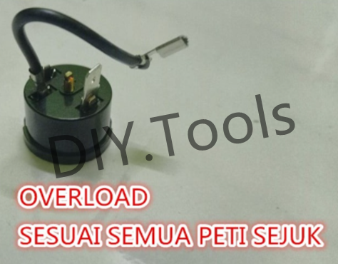 DIY.Tools UNIVERSAL WAYAR OVERLOAD FRIDGE 1/4hp MULTI /PETI AIS PETI ...