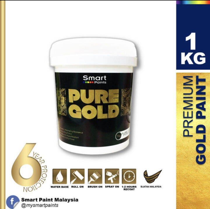 Smart Paints Smart 24K Pure Gold x1KG | Lazada
