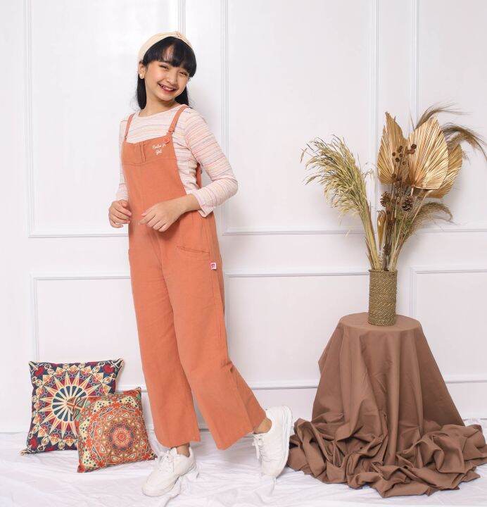 Jumpsuit/ Overal Anak Perempuan Coklat/ Rodeo Junior Girl Sweet Season ...
