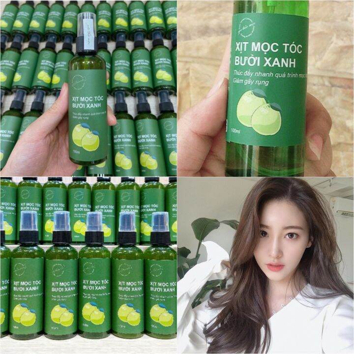 Xit Moc Toc Buoi Xanh - Hair Tonic 100ml | Lazada