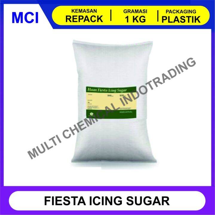 FIESTA ICING SUGAR REPACK 1 KG / GULA ICING / GULA DONAT /GULA DINGIN ...