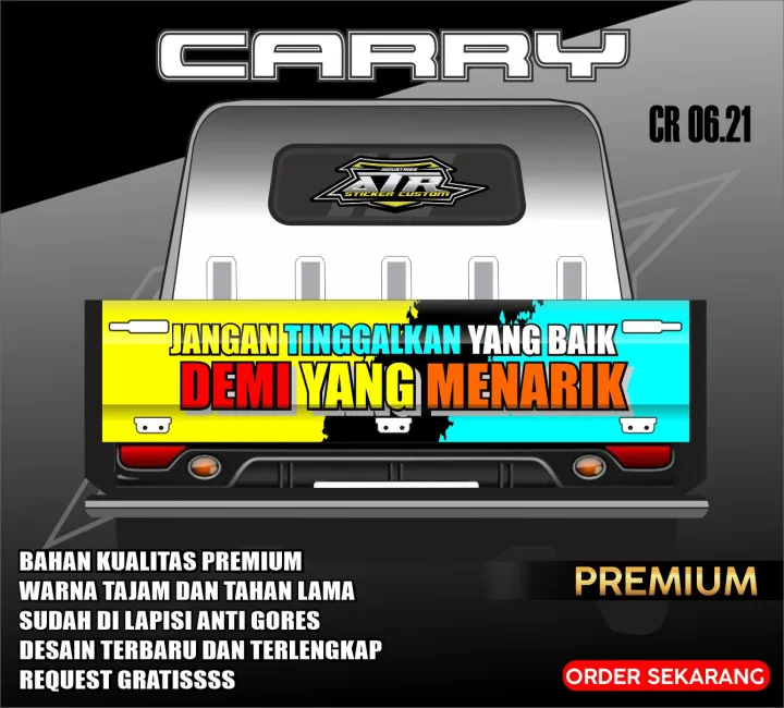 STICKER CARRY PICK UP / STIKER BAK BELAKANG CARRY / Sticker Pintu ... STICKER CARRY PICK UP / STIKER BAK BELAKANG CARRY / Sticker Pintu ...