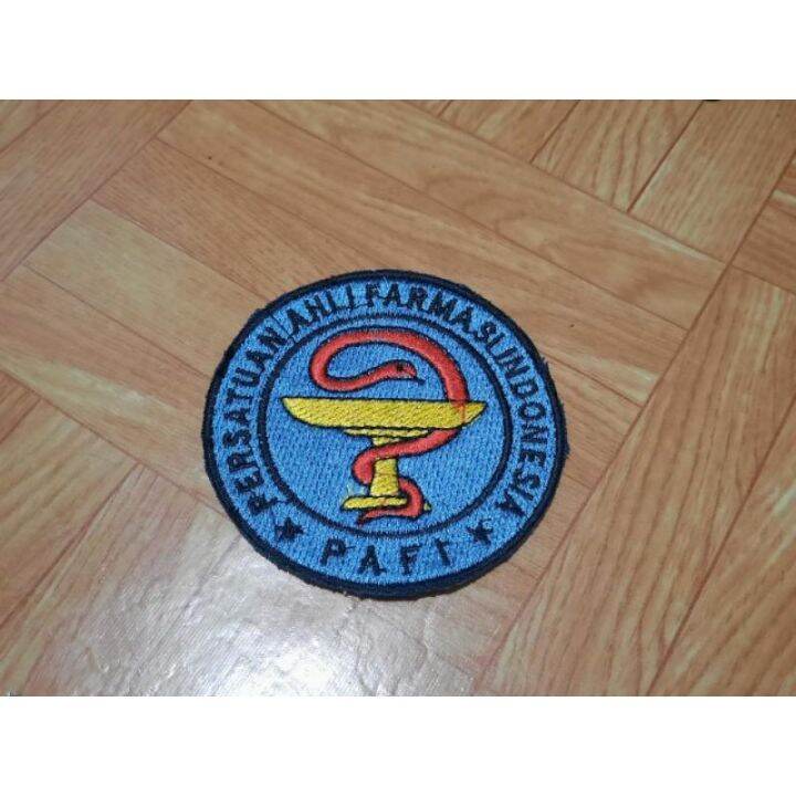 Patch Emblem Bordir Logo Persatuan Ahli Farmasi Indonesia PAFI | Lazada ...