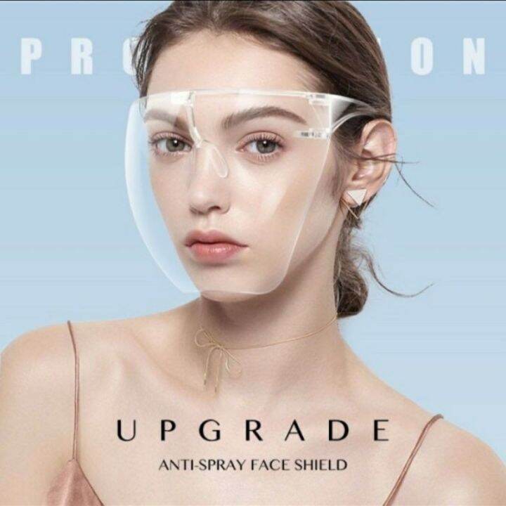 Face shield Sultan Akrilik/faceshield artis kacamata/ pelindung full ...