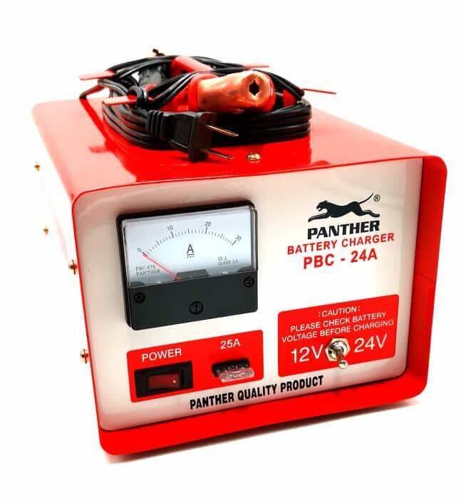 Panther Battery Charger 12V 24V 24 Ampere for Car Battery charger ...