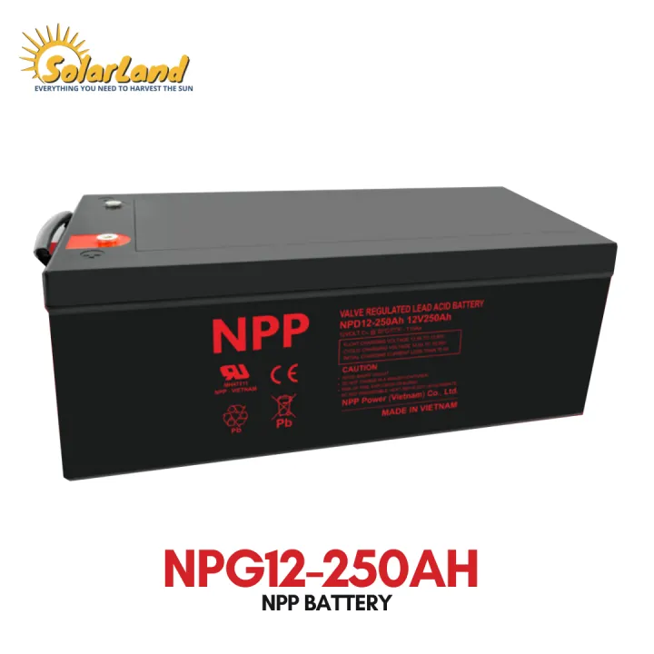 NPP BATTERY NPG SERIES NPG12-250Ah | Lazada PH