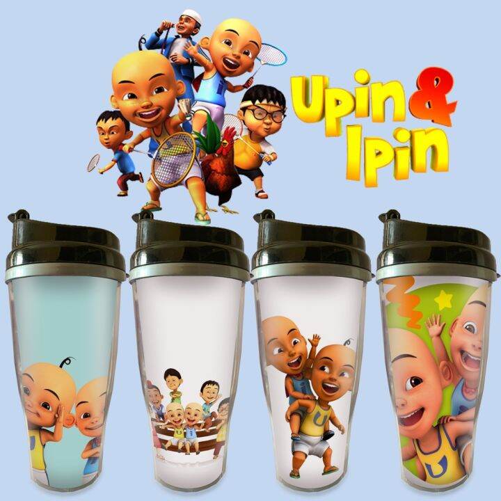Tumbler Upin Ipin / Tempat Minum Upin & Ipin / Tumbler Custom Insert ...