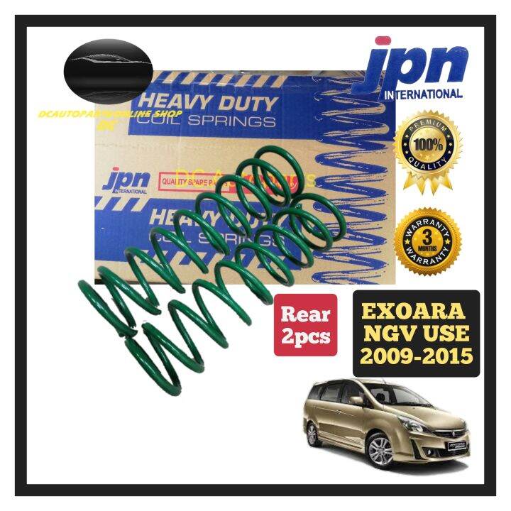 JPN INTERNATIONAL HEAVY DUTY COIL SPRING PROTON EXORA 1.6 NGV TAXI 2009 ...