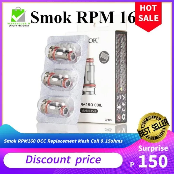 SMOK Vape RPM40 RPM80 RPM160 OCC RPM Lite FETCH PRO RPM 2 Device 3pcs ...