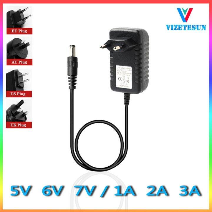 ♨ DC 5V 6V 7V 1A 2A 3A Power Adapter Transformer Charger | Lazada PH