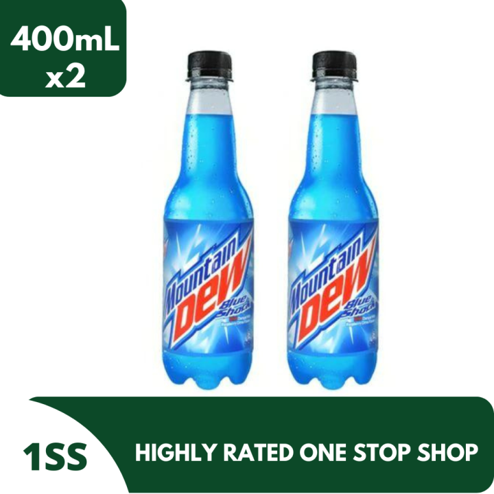 Mountain Dew Blue Shock 400ml Set of 2 | Lazada PH