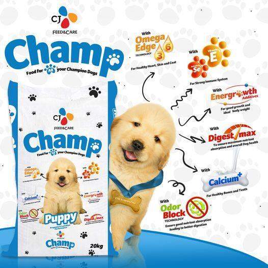 CJ Champ Puppy Dog Food 1kg. (Repacked) | Lazada PH