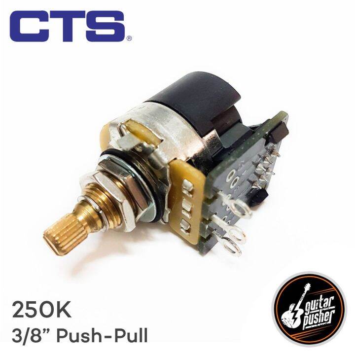 ♗Cts Push Pull Potentiometer 38 Tall Bushing Us Size 9.5Mm Hole Audio ...