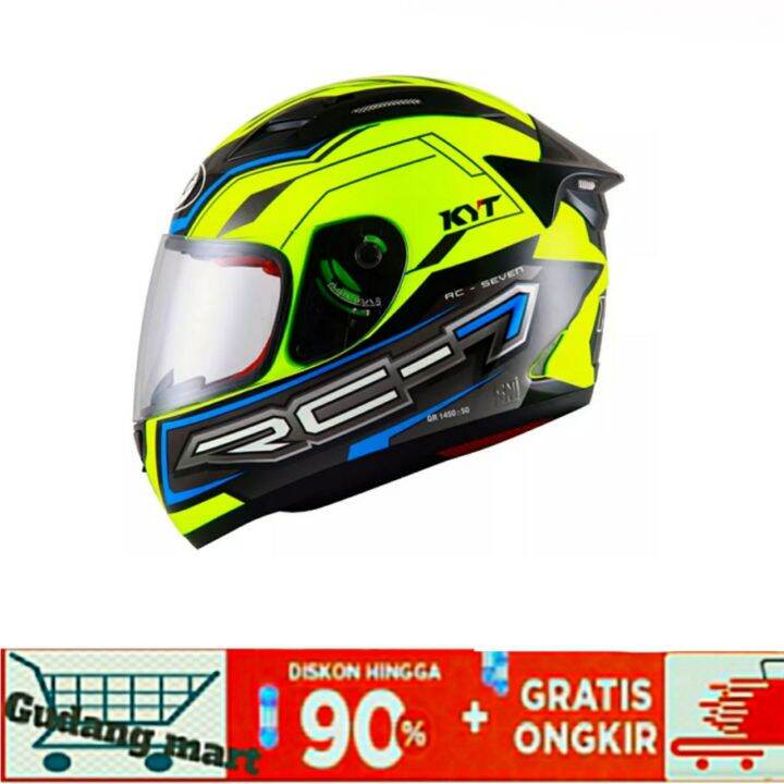 HELM KYT RC SVEN RC7 ORIGINAL | Lazada Indonesia