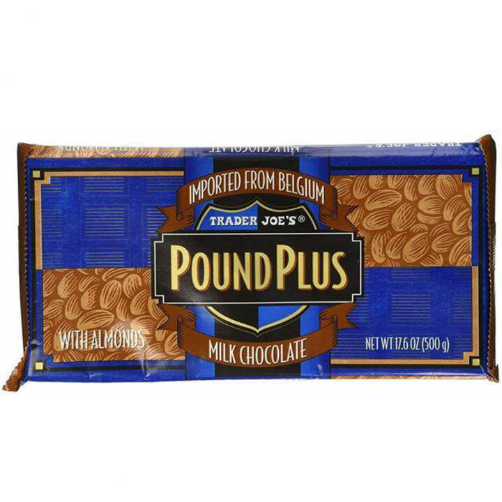 Trader Joe's Pound Plus Milk Chocolate with Almonds Imported from ...