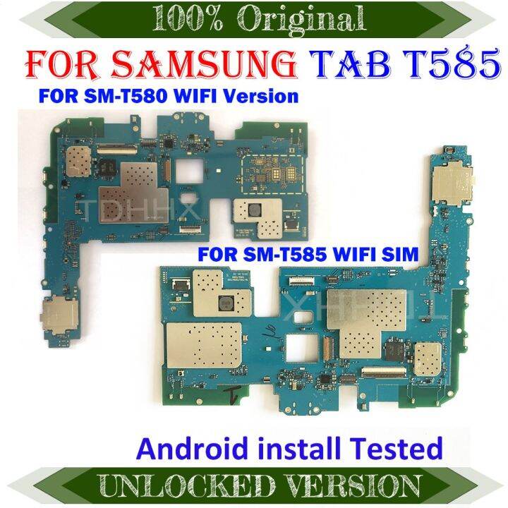 Full Unlocked Mainboard For Suitable For Samsung Galaxy Tab A T580 T585 ...