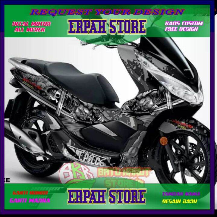 DECAL PCX 150 TERBARU || DECAL PCX 160 FULL BODY 2022,PCX 150,PCX MERAH ...
