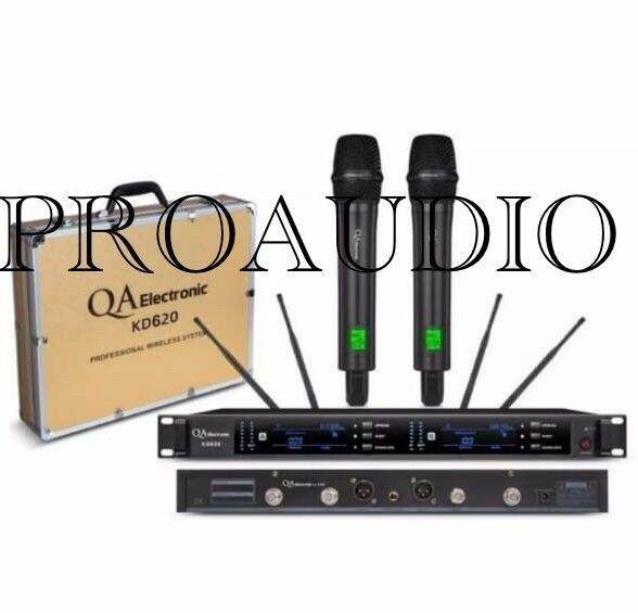 MIC WIRELESS QA ELECTRONIC KD 620 / KD620 BY RDW PROFESSIONAL | Lazada ...
