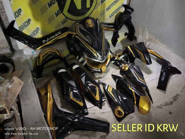 FULLBODY CUSTOM FAIRING PREDATOR NMAX OLD DAN NMAX NEW | Lazada Indonesia