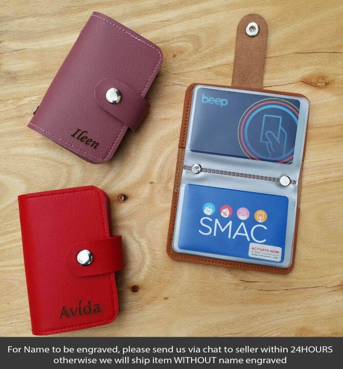 Personalized cardholder/ Card holder/ ATM wallet, Personalized gift ...
