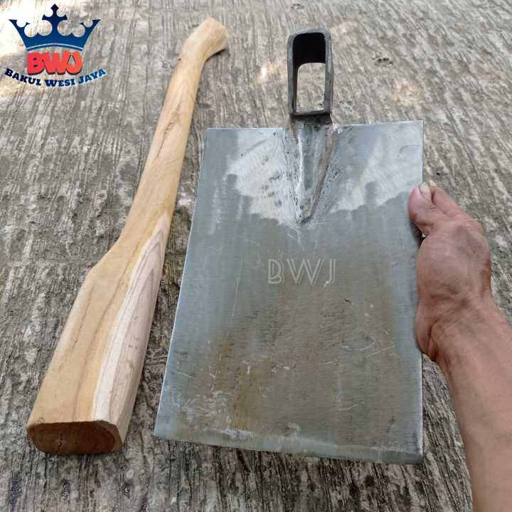 2 IN 1 Cangkul Blitar Original No 1 Super Besar Jumbo Dan Gagang ...