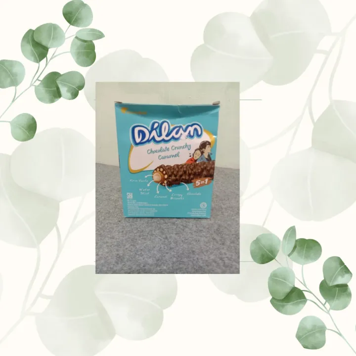 Dilan Chocolate Crunchy Caramel ( 1 box isi 12 pcs ) | Lazada Indonesia