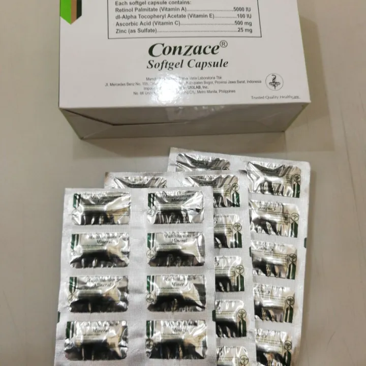 conzace 30 capsules only | Lazada PH