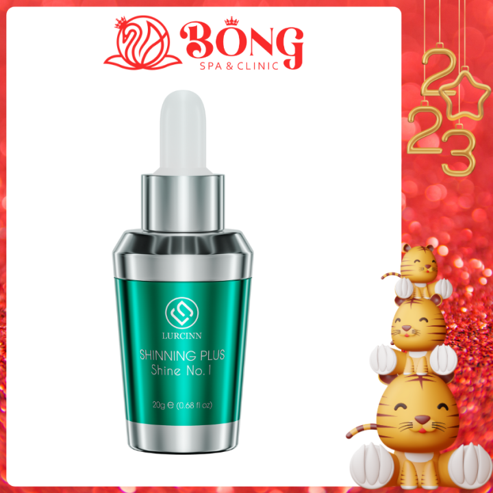 Serum Dưỡng Ẩm Ngừa Lão Hóa Lurcinn Shinning Plus Shine No1 10ml, giúp giảm hình thành nếp nhăn ...